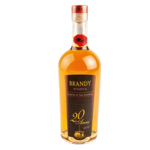 Brandy - 20ans - Riserva -40% - Morelli - 70 cl – Enoteca Capponi