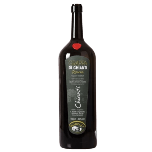 Grappa di Chianti Riserva 40% - Morelli - 450 cl - 4,5 litres -Toscane ...